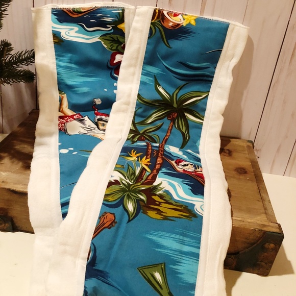 Kilohana | Accessories | Kilohana Surfs Up Hawaiian Santa Burp ...